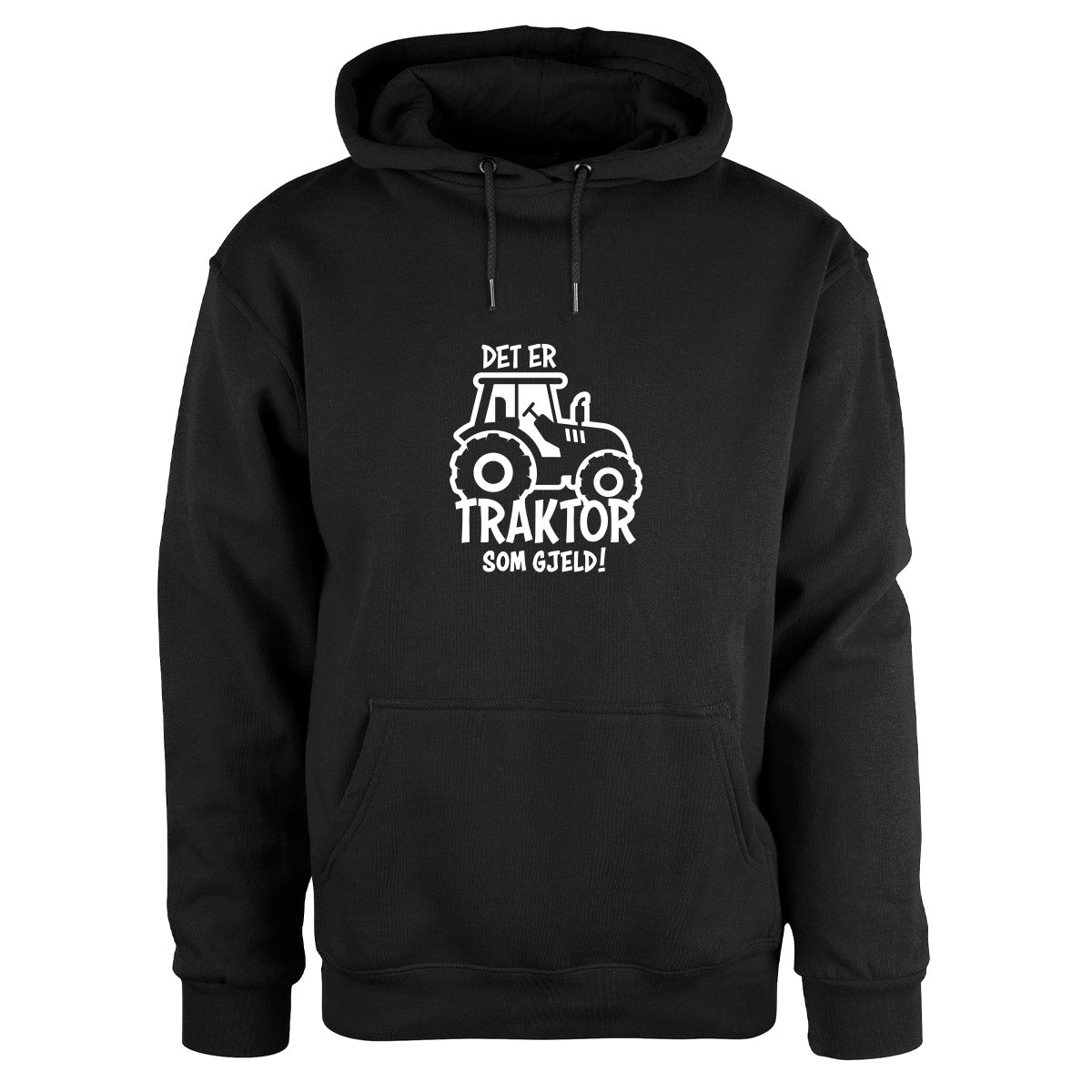 Det er traktor som gjeld - hettegenser – KlypaShop.no