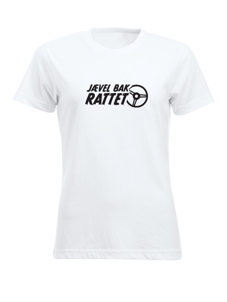 Jævel bak rattet - tskjorte (DAME) – KlypaShop.no